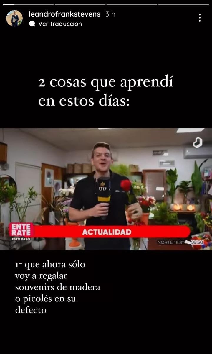 Leandro Frank, ¿el último romántico?
